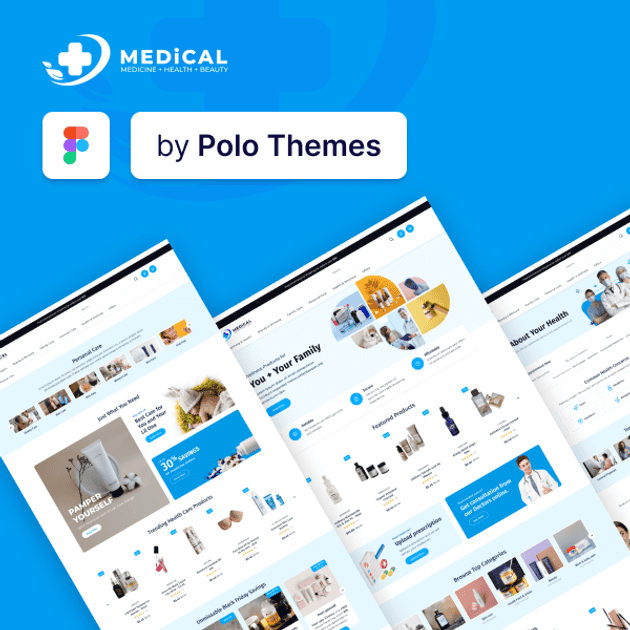 Medical Figma UI | Polo Themes