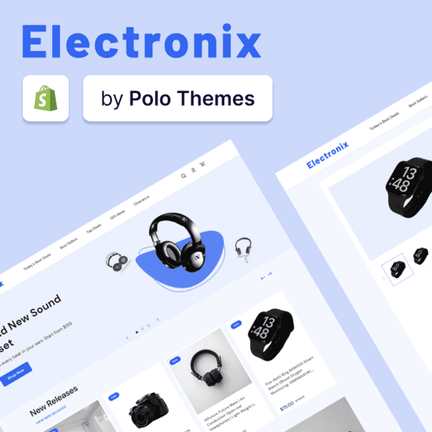 Electronix E-commerce Shopify Theme | Polo Themes