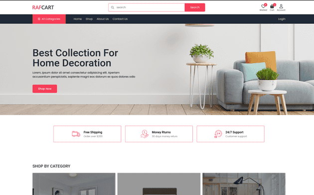 Rafcart Theme | Polo Themes